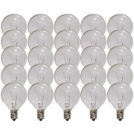 25 pack of G40 Light bulb replacements for patio light strings