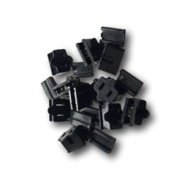 10 pieces black Female Inline Zip Plug SPT-1