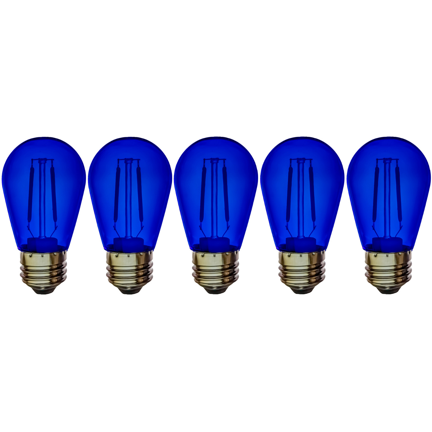S14 Colored LED Filament Shatterproof Bulbs | eBay